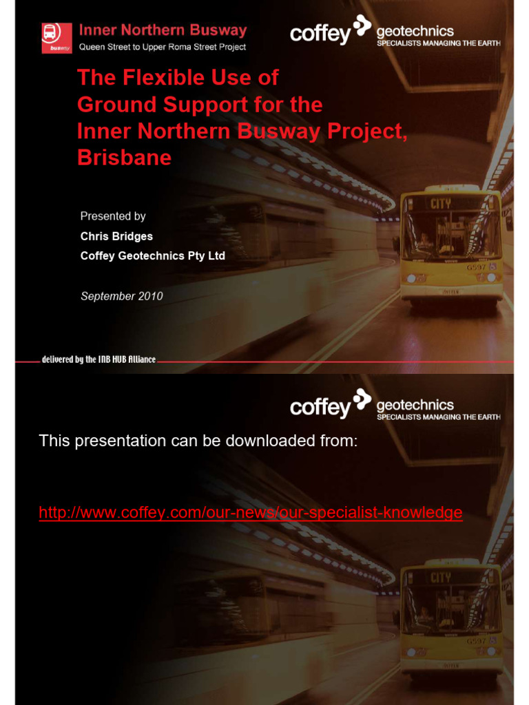 INB Ground Support | PDF | Civil Engineering