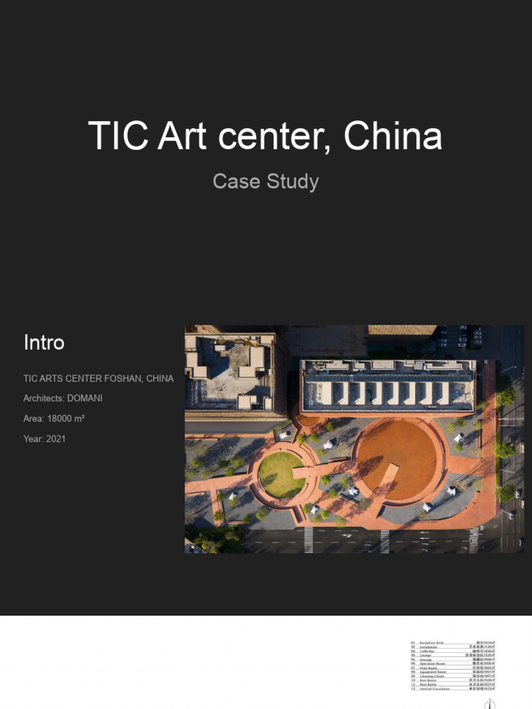 TIC Arts Center Case Study 2021 | PDF
