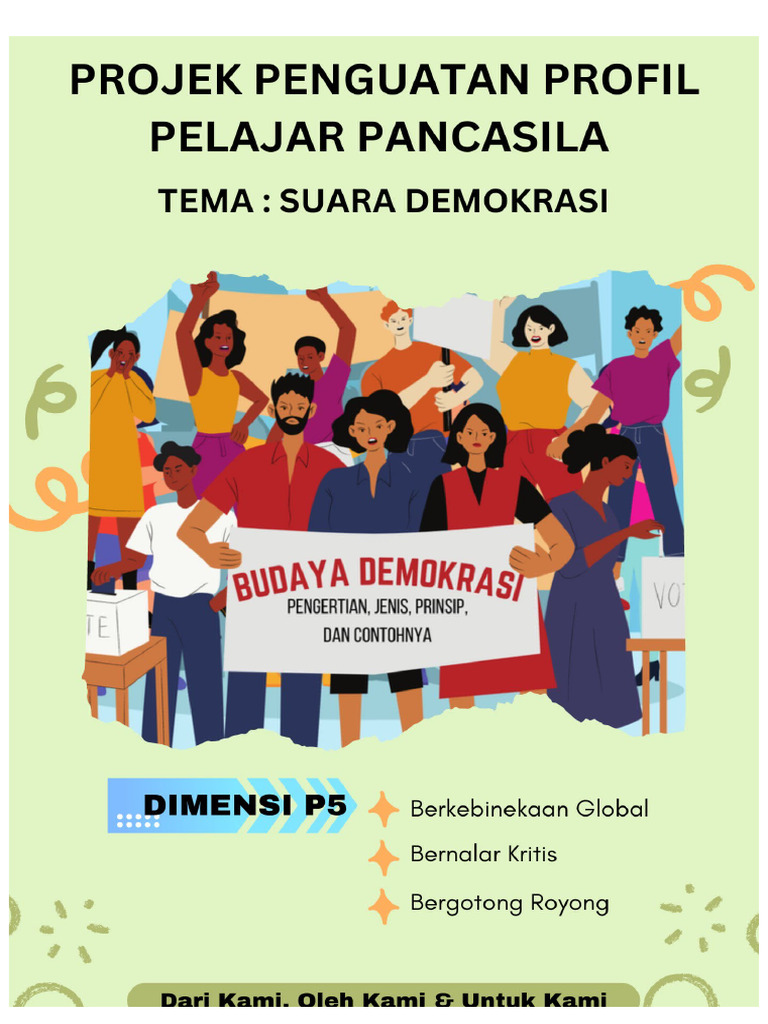 Modul Projek - Suara Demokrasi | PDF
