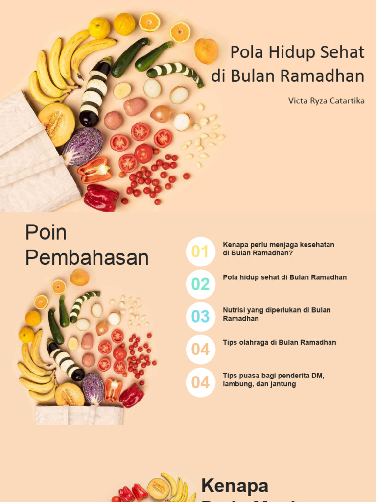 Panduan Sehat Puasa Ramadhan | PDF