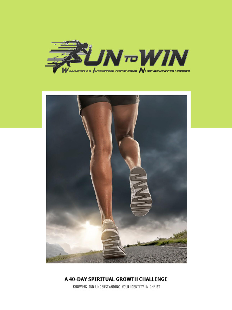 Run2Win Challenger Workbook | PDF | Bible | Jesus