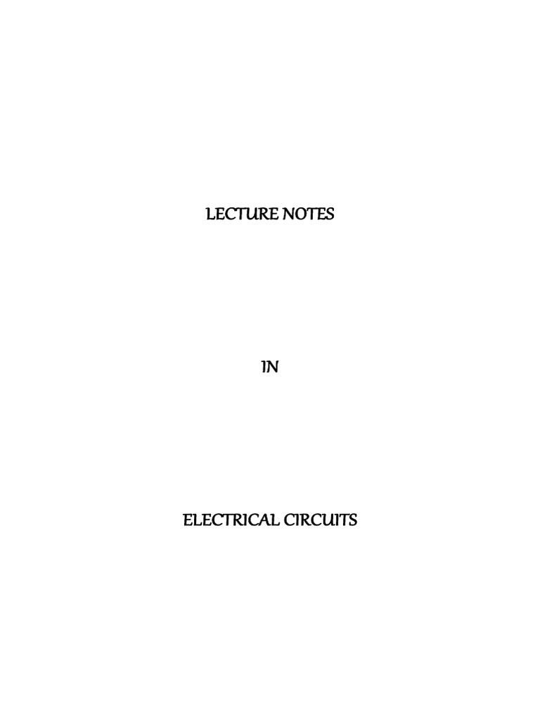 AC Circuits Lecture | PDF | Root Mean Square | Alternating Current
