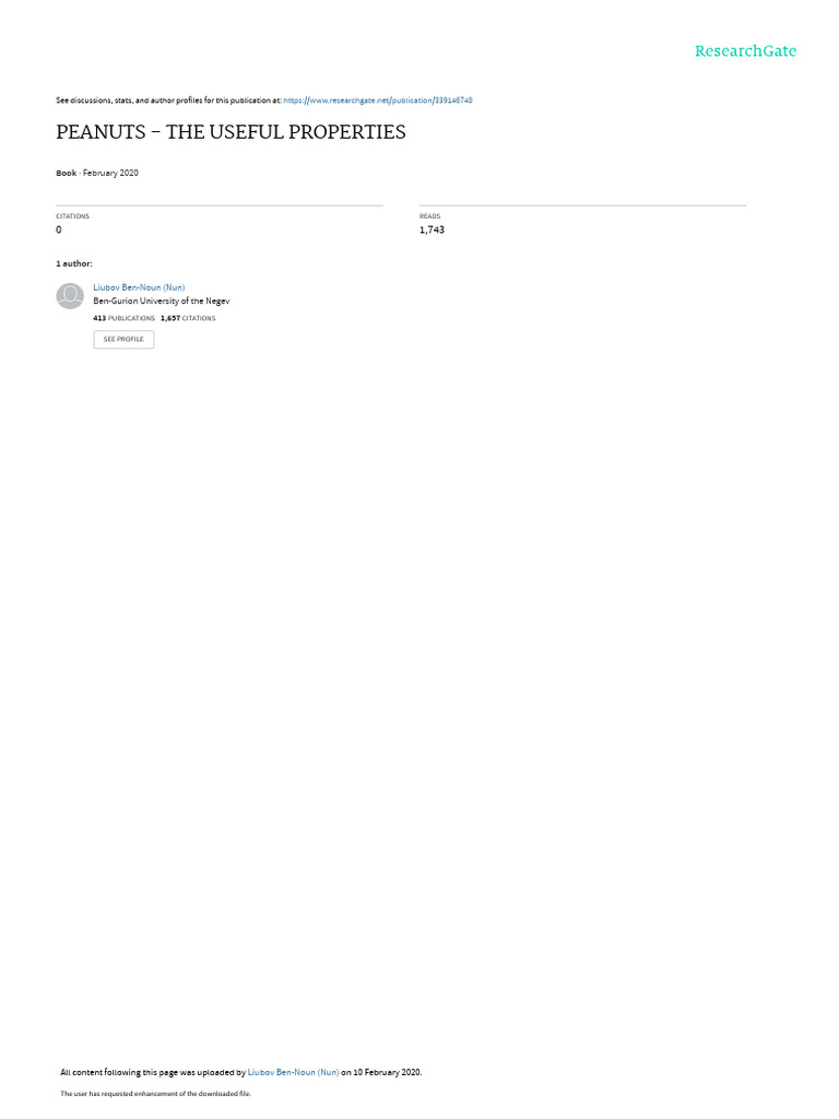 Peanuts | PDF | Peanuts | Nut (Fruit)