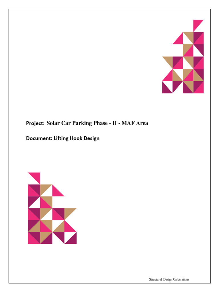 Lifting Hook Design | PDF | Crane (Machine) | Precast Concrete
