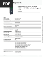 ATV930 Variable Speed Drive Specs | PDF | Electric Motor | Programmable ...