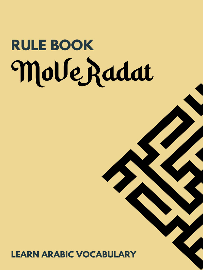 Aturan Permainan MoVe Radat | PDF
