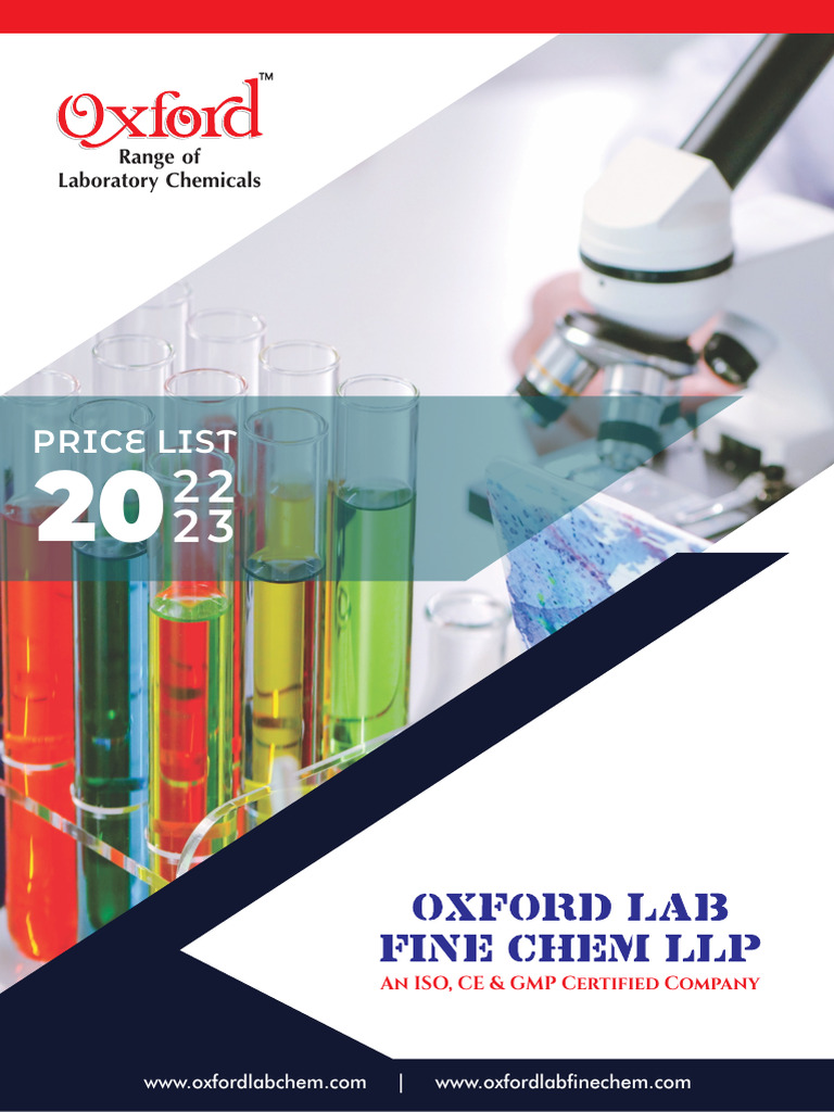 Laboratory Chemicals Price List 2023 | PDF | Staining | Agarose Gel ...