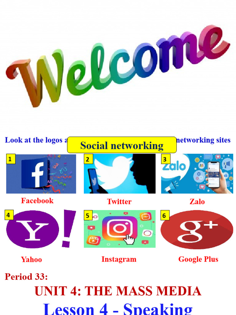 Unit 4 The Mass Media Lesson 4 Speaking | PDF | Popular Culture & Media ...