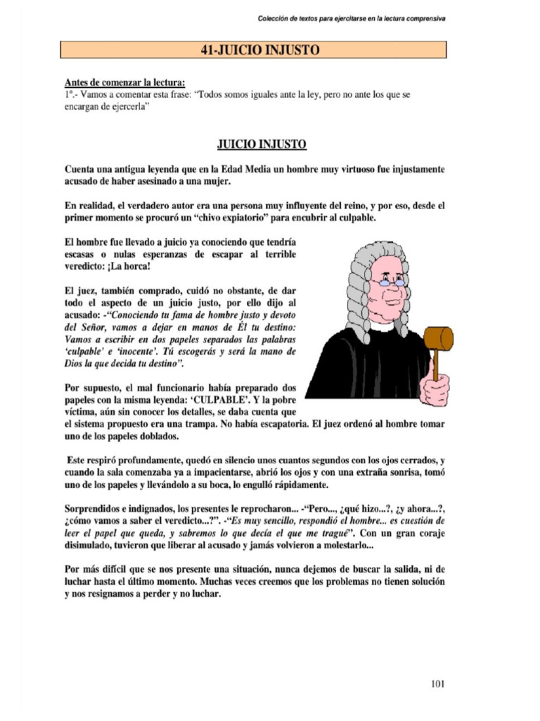 Lectura Comprensiva 8 y 9 Grados | PDF