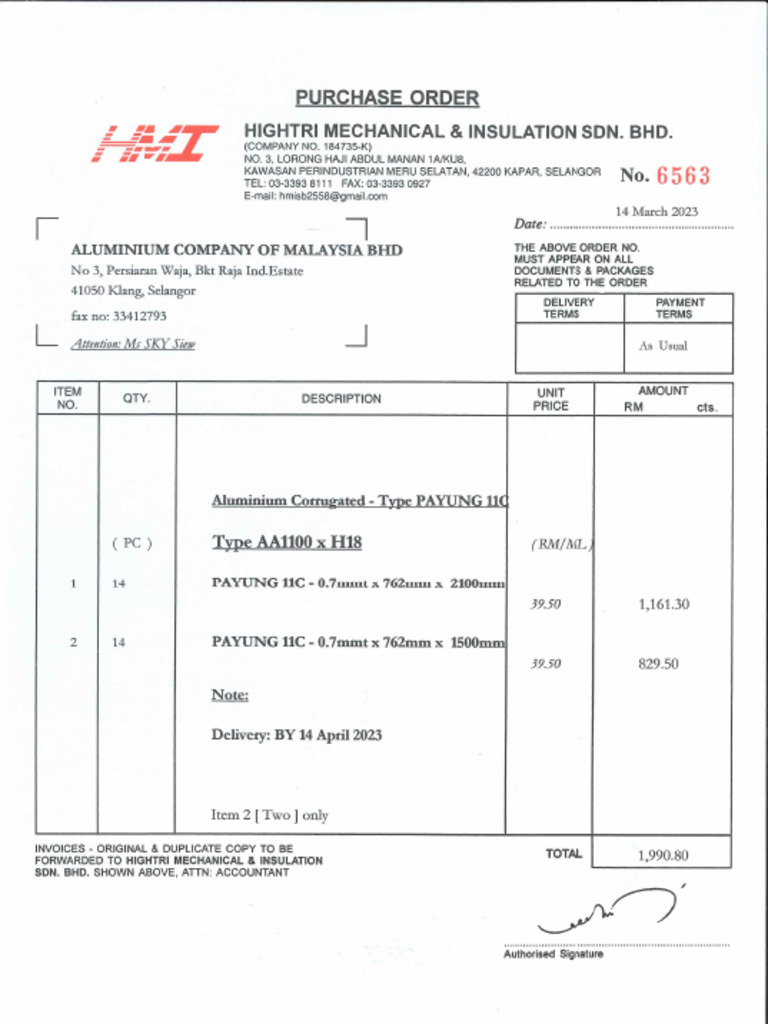 Alcom Payung 11C 230314 | PDF