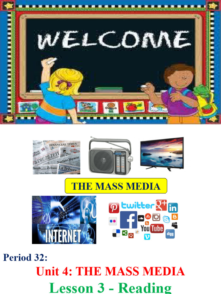 Unit 4 The Mass Media Lesson 3 Reading Ok | PDF | Mass Media | Internet