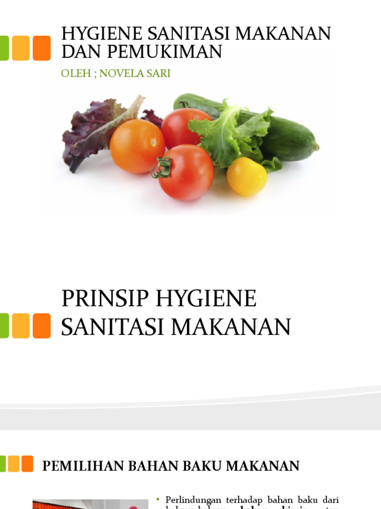 Hygiene Sanitasi Makanan Dan Pemukiman Pdf