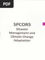 Disaster Management Project (Cover Page) | PDF