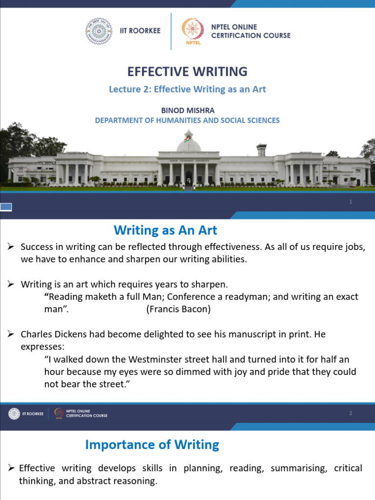 Effective Writing for Professionals | PDF | Critical Thinking | Human ...