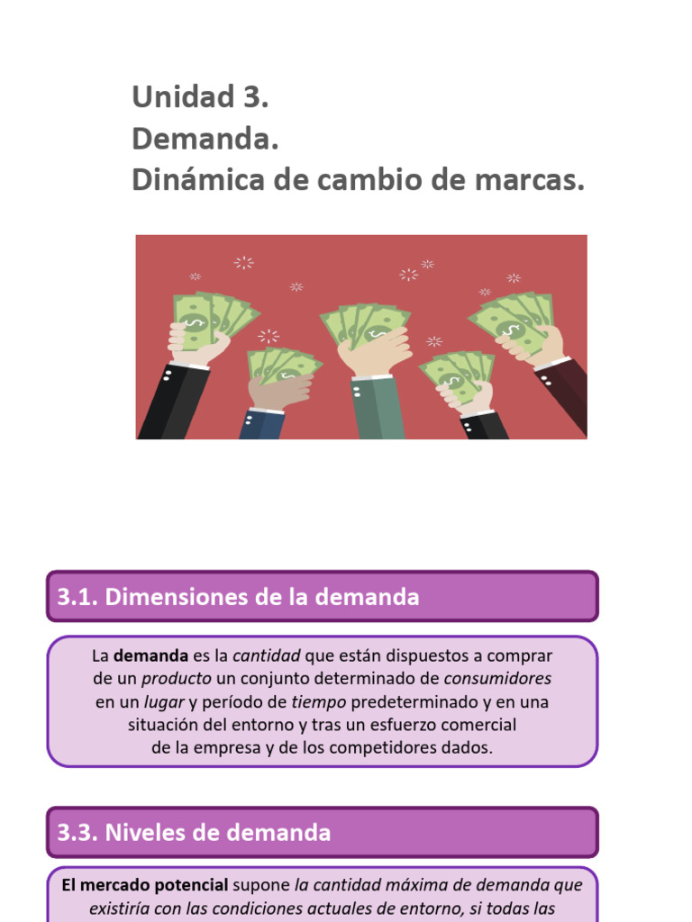 Tema 3- Demanda. Dinámica de Cambio de Marcas | PDF