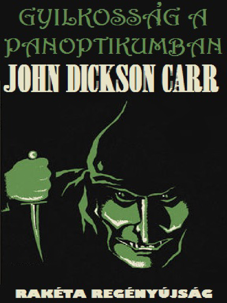 John Dickson Carr - Gyilkosság A Panoptikumban | PDF