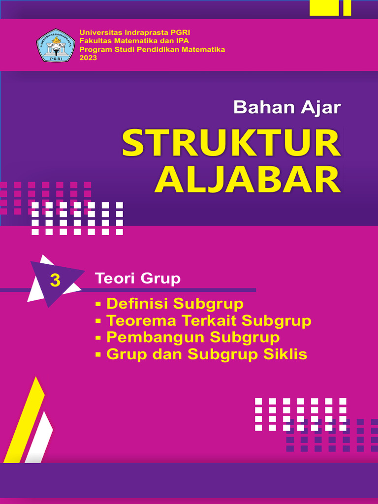 03 - Struktur Aljabar 2023 - Unlocked | PDF