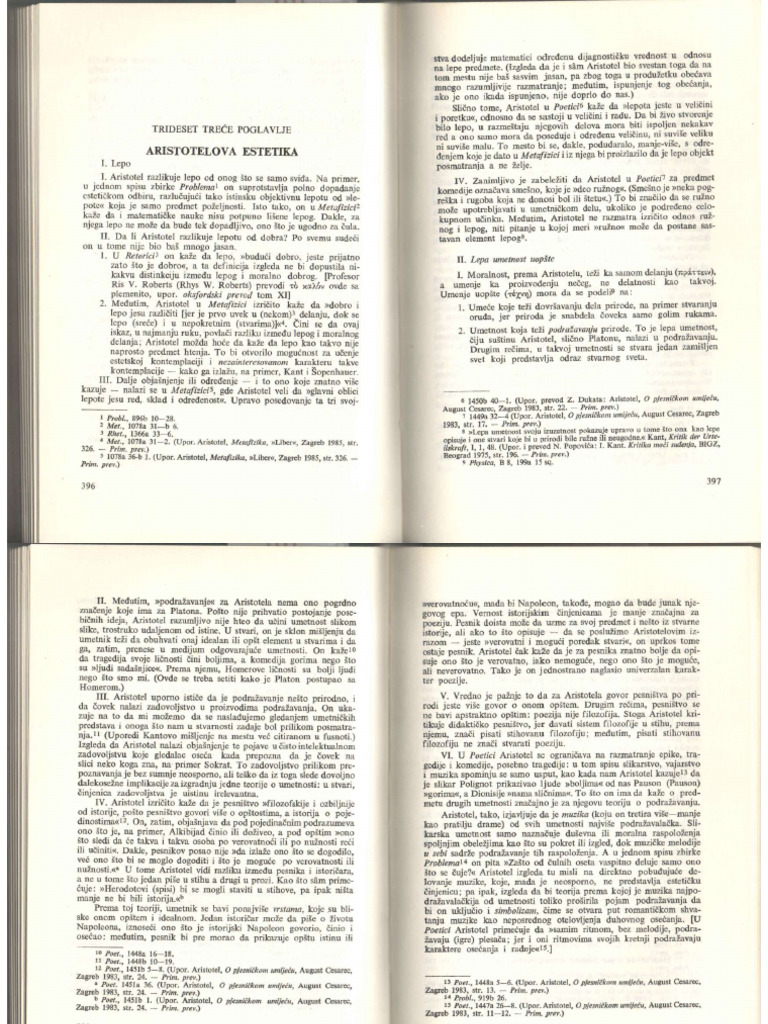 Aristotel 396 | PDF