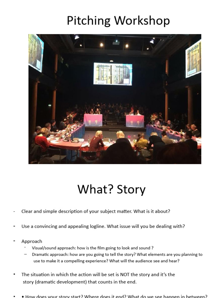 Pitching Workshop Powerpoint | PDF