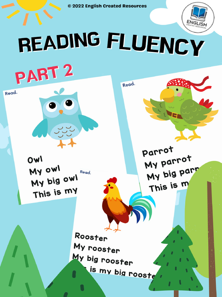 Reading Fluency Part 2 Copyright 2022 English Crea - 230217 - 215646 | PDF