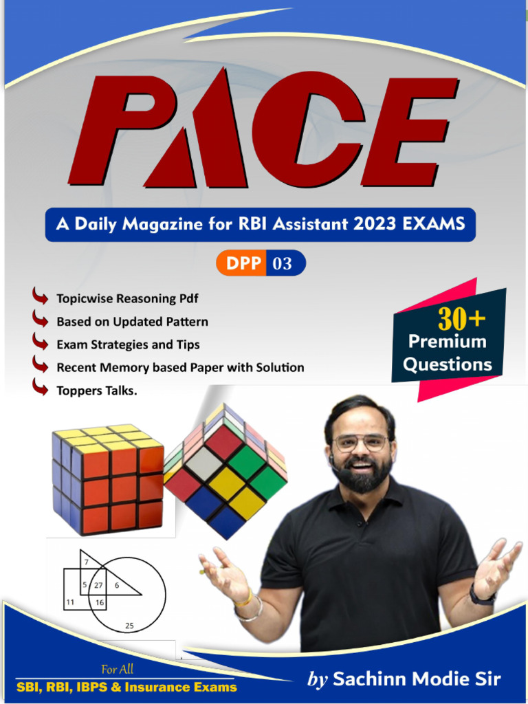 DPP-03 - Coding and Decoding - Sachin Modi Sir - Reasoning | PDF | Chess | Chess Theory