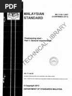 JIS G 3131-2018 Hot-Rolled Mild Steel Plates, Sheet and Strip | PDF ...