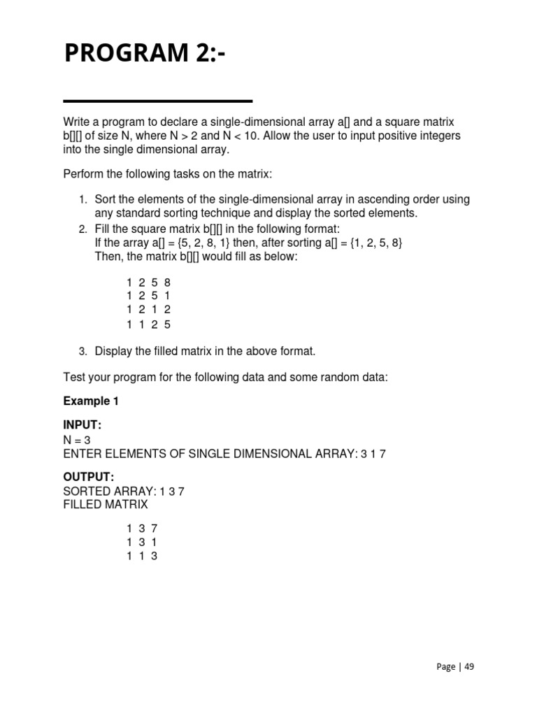 Computer ISC Project | PDF