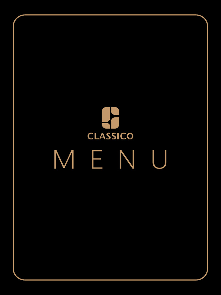 Classico Menu | PDF | Sauce | Hamburgers