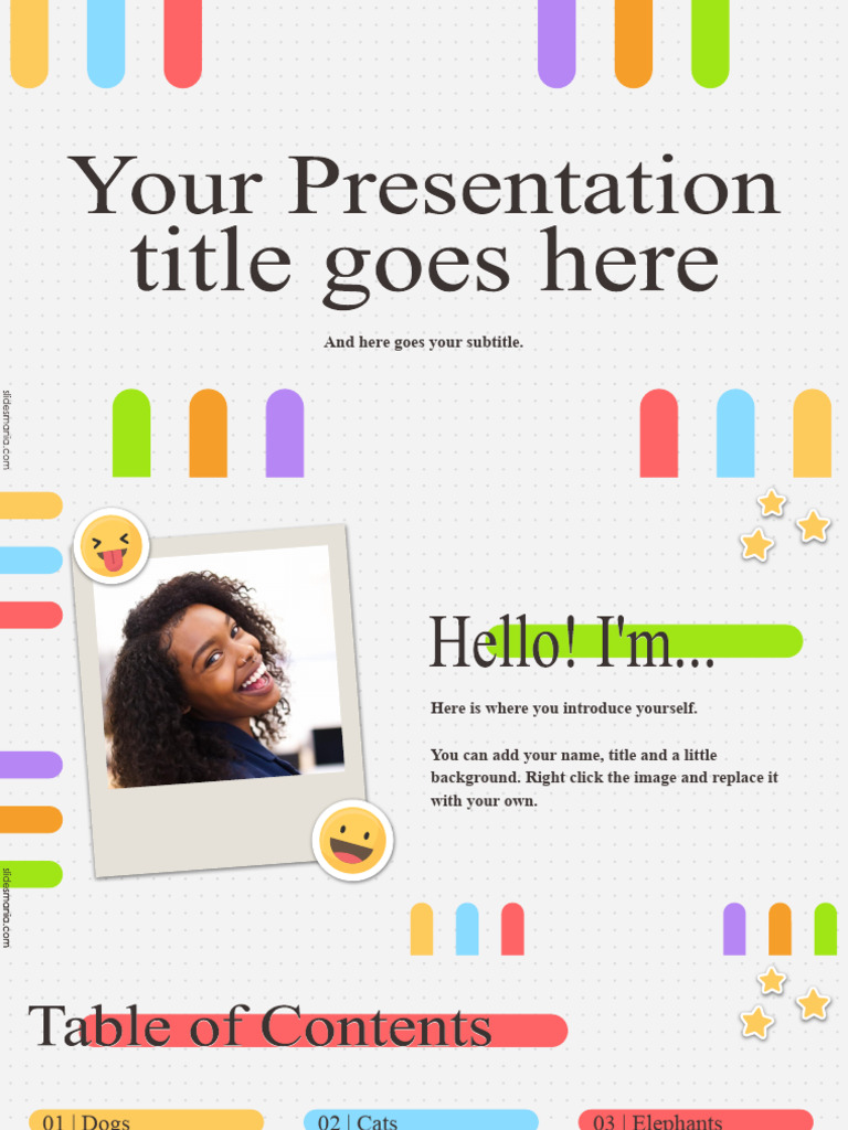 Dotted Background SlidesMania | PDF