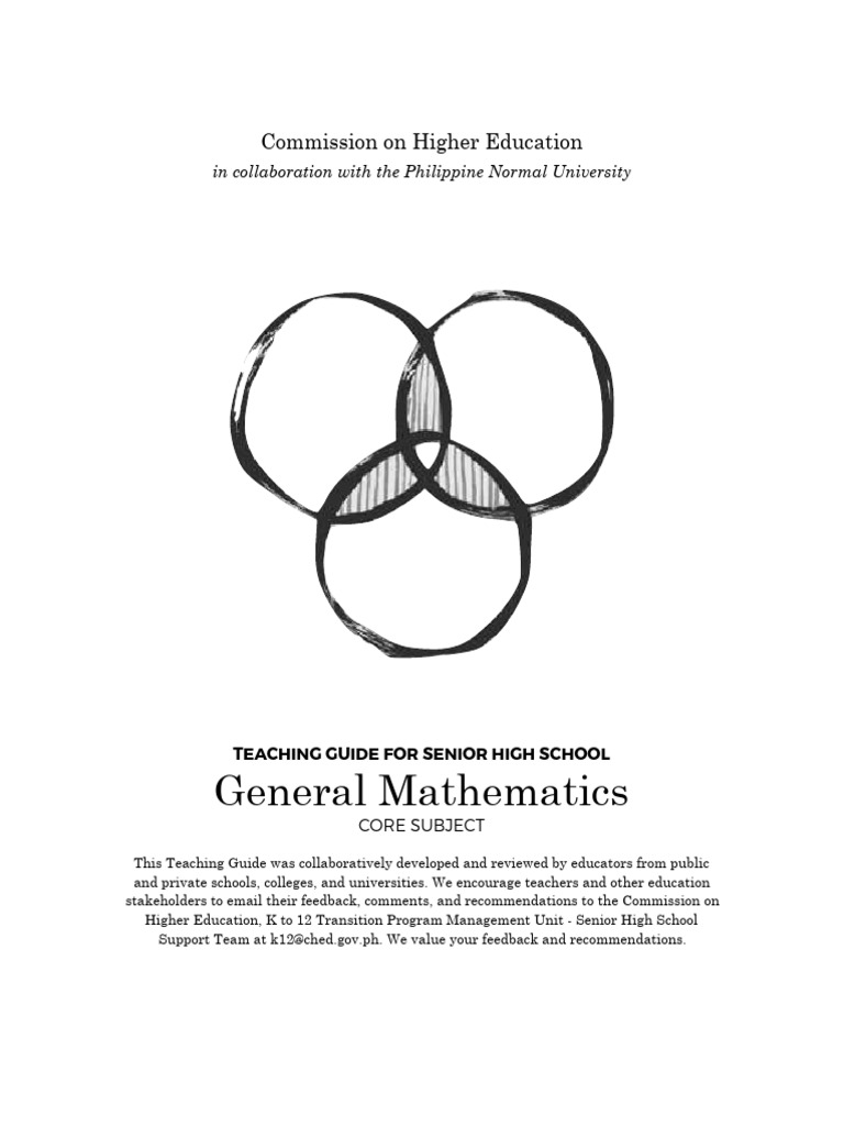 Senior High School General Mathematics Guide | PDF | Function ...