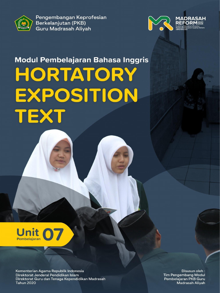Teks Hortatori Exposition (Pegangan Guru) | PDF