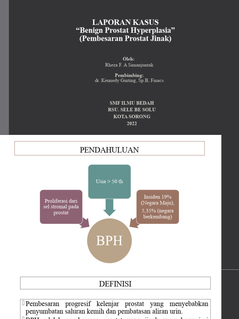 Laporan Kasus BPH | PDF