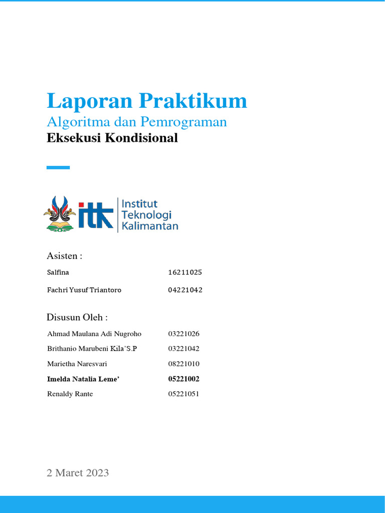 Imelda Natalia Leme - 05221002 - LP3 | PDF