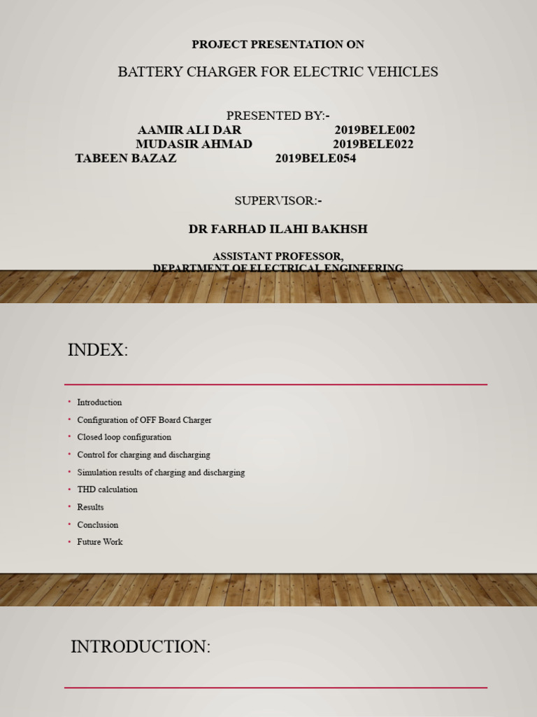 Project | PDF | Battery Charger | Rectifier