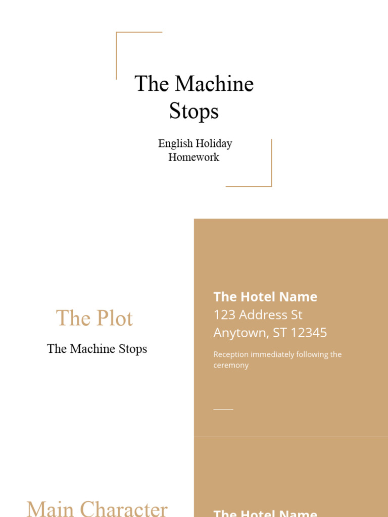 The Machine Stops | PDF