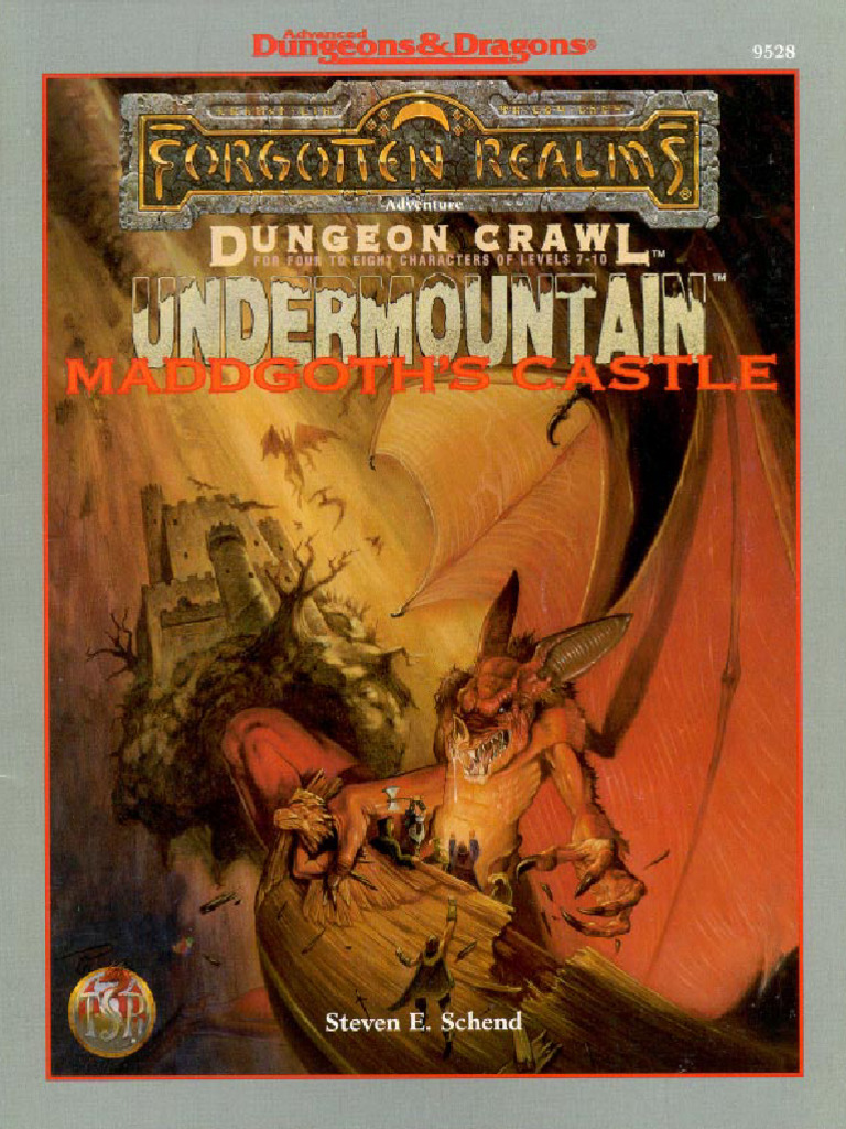 Undermountain - Maddgoth S Castle | PDF | Forgotten Realms | Dungeons ...