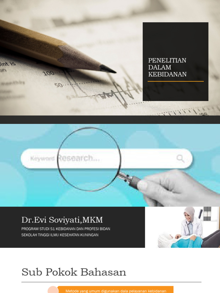 Penelitian Dalam Kebidanan Pert 1 | PDF