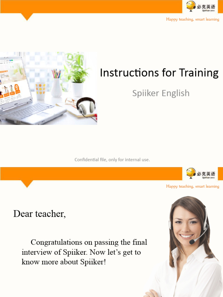 Instructions For Training | PDF | Pedagogy | Education Theory