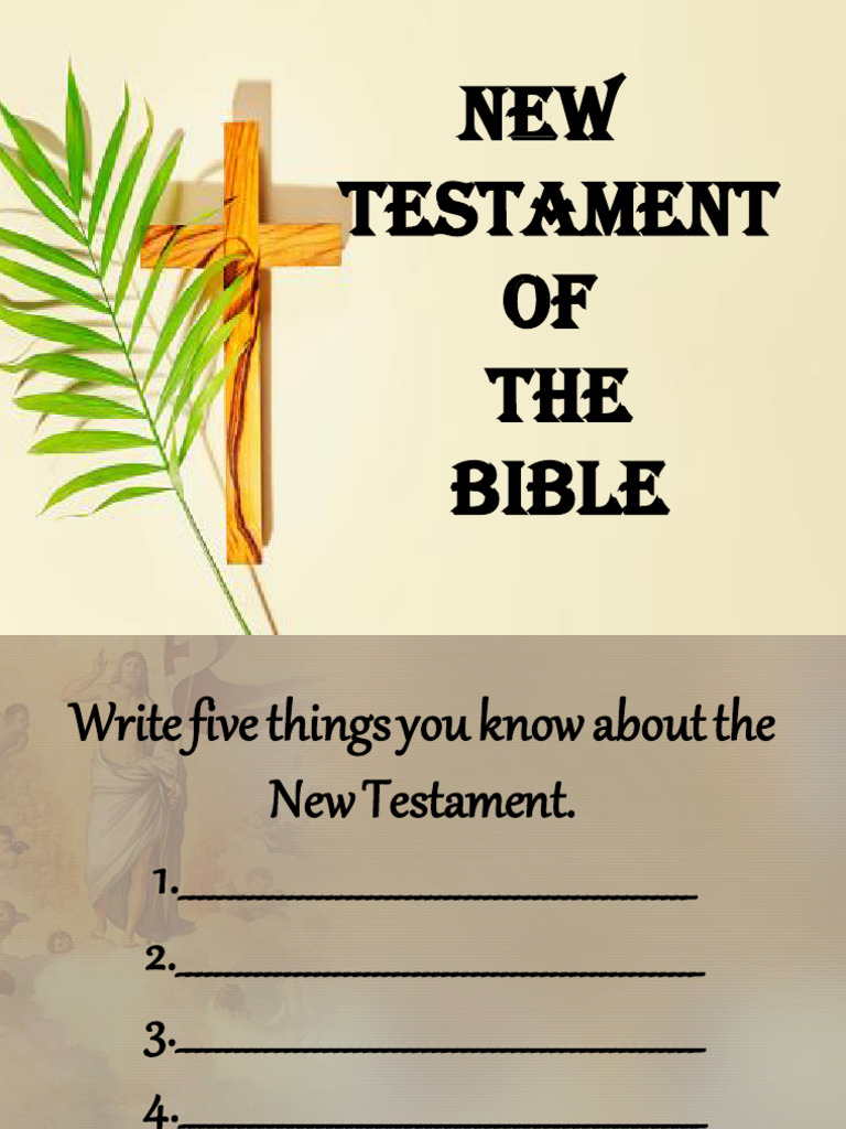 Evidence For The New Testament