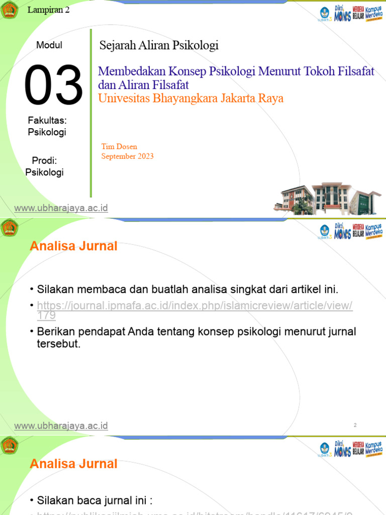Modul PPT Pertemuan 3 SAP-1 | PDF