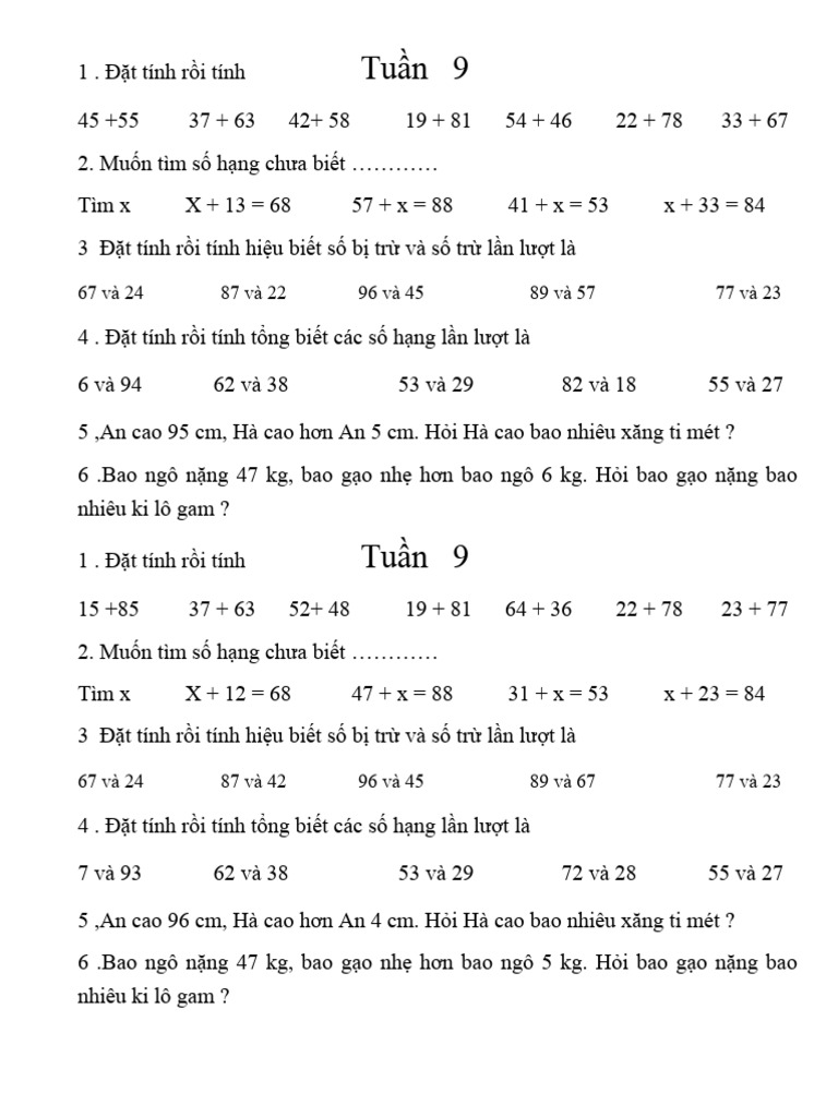 Toán Nhà Kì 1 L P 2 | PDF