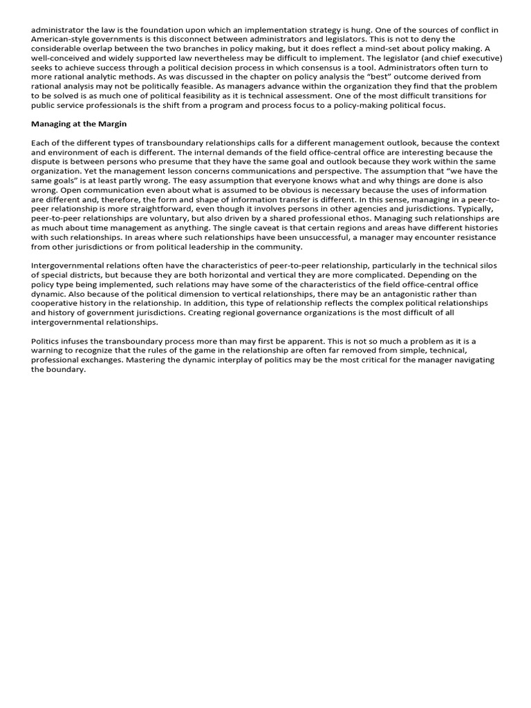 Transboundary 6 | PDF | Policy | Rationality