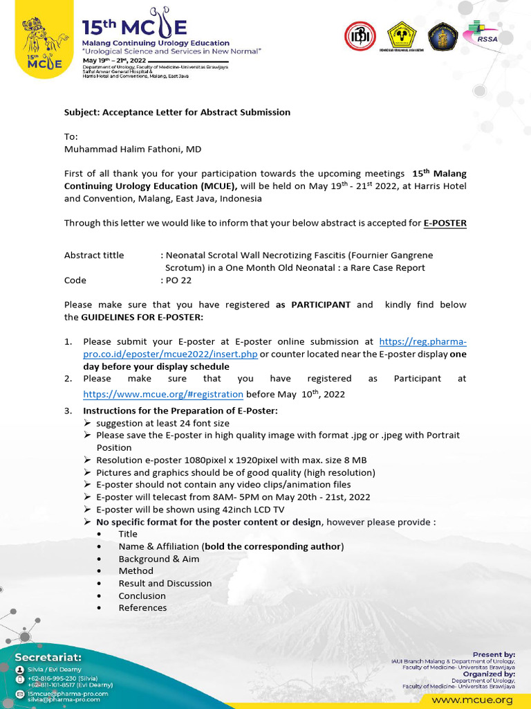 PO 22 - Muhammad Halim Fathoni, MD | PDF