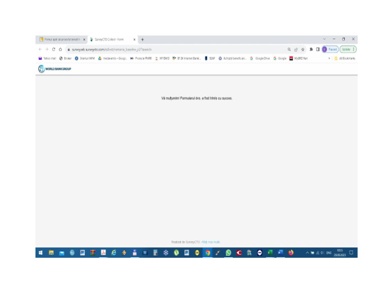 Printscreen Transmitere Proiect Transf Digi ADRNE | PDF