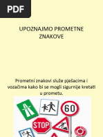 Tehničke Specifikacije Prometnih Znakova - Znakovi Opasnosti | PDF