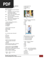 Latihan Soal Soal Bahasa Inggris Kelas 8 Chapter 2 | PDF | Language Arts & Discipline