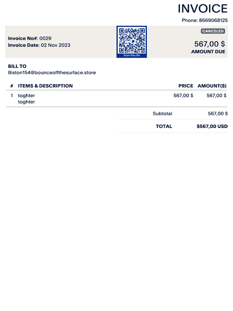 Invoice Scam Paypal | PDF