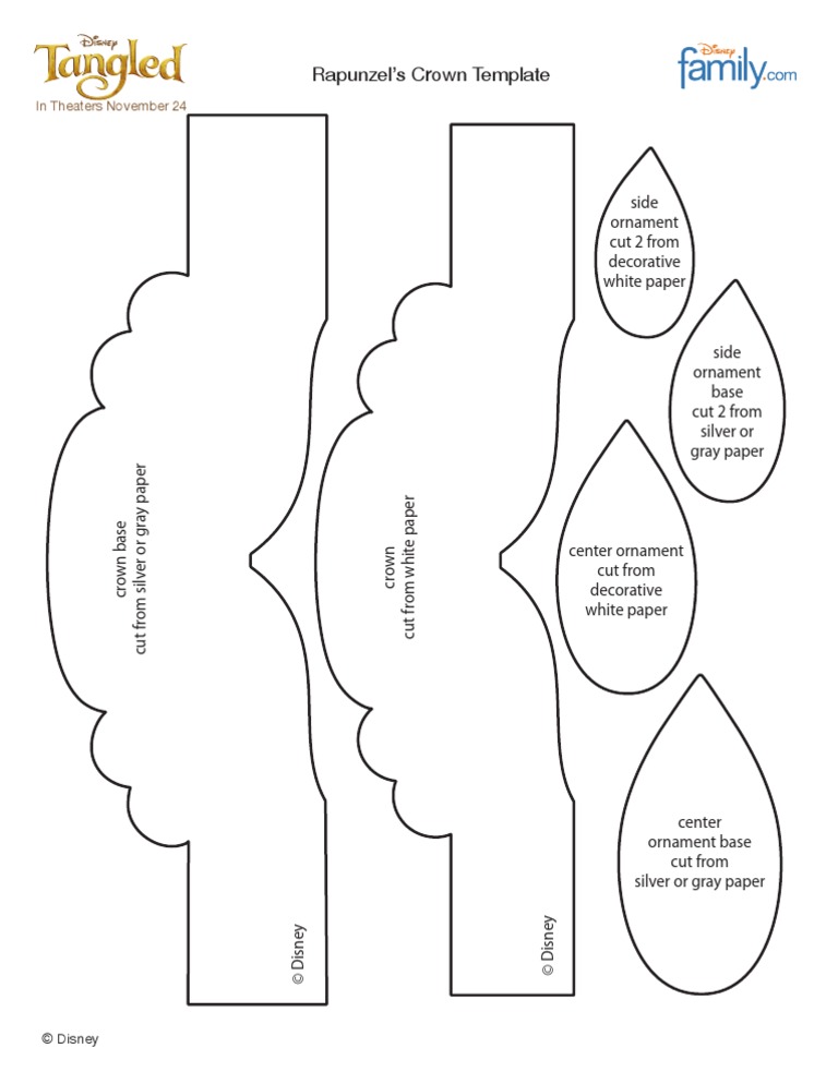 Coroa Rapunzel | PDF
