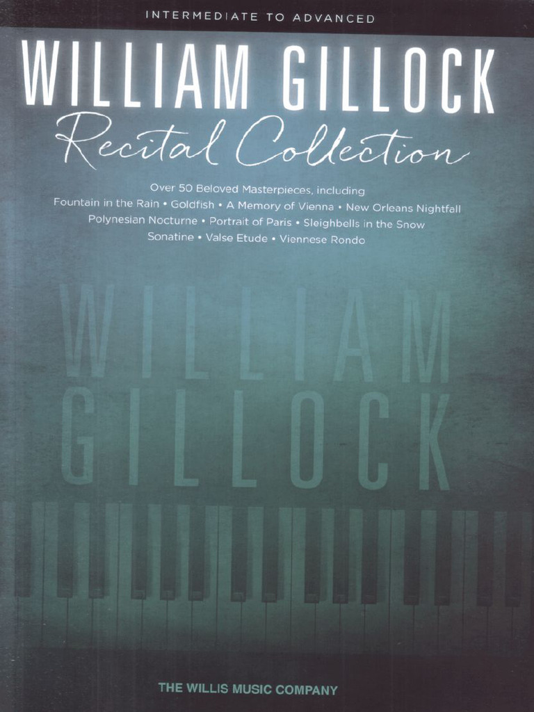 Gillock Recital Collection - 231103 - 121235 | PDF
