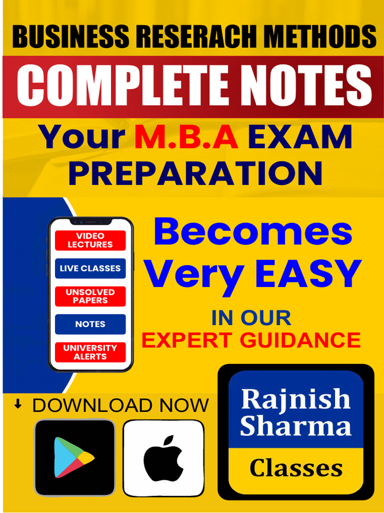 BRM Unit 5 | PDF | Data | Methodology BRM Unit 5 | PDF | Data | Methodology